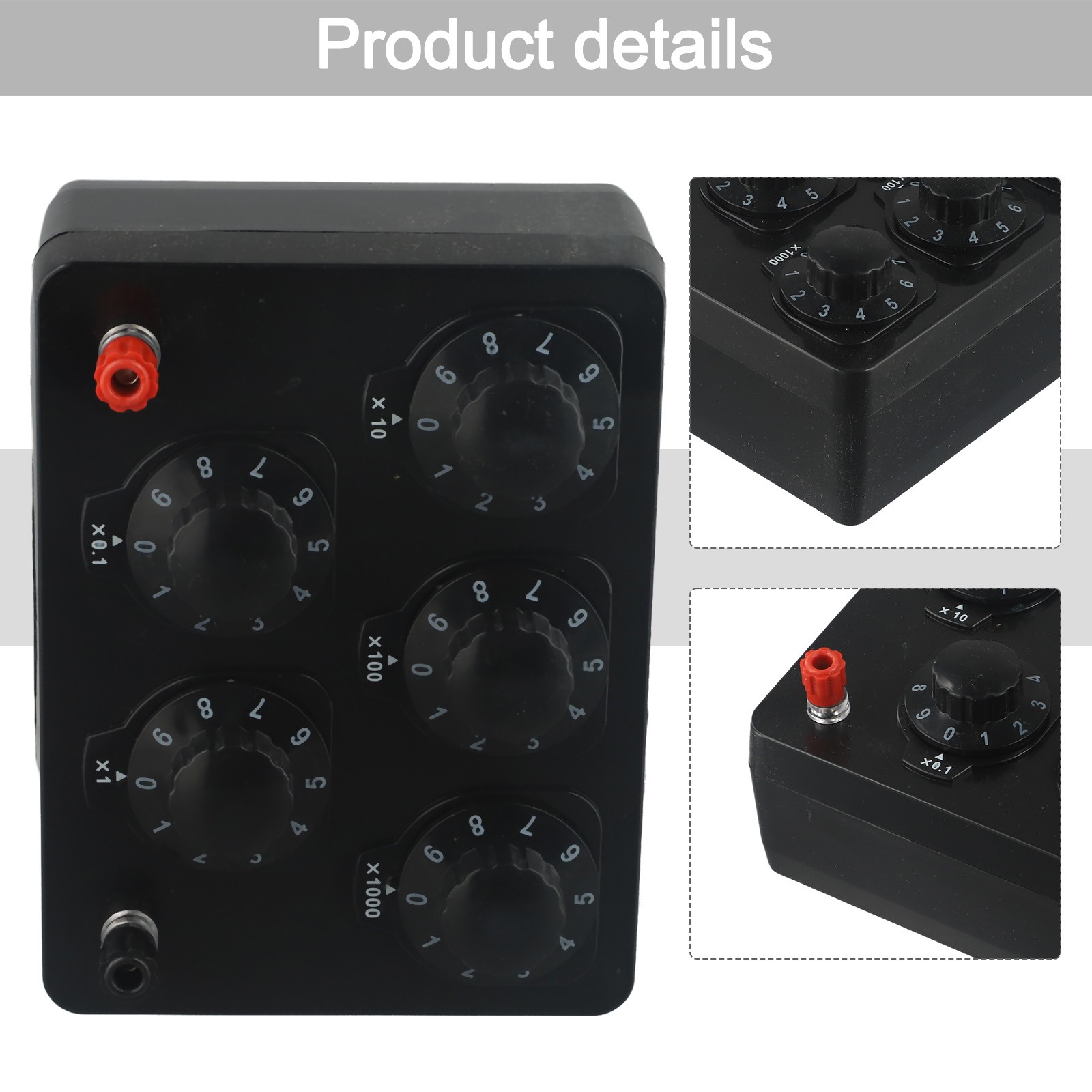 Resistor Resistance Precision Variable Decade Resistor Resistance Box ...