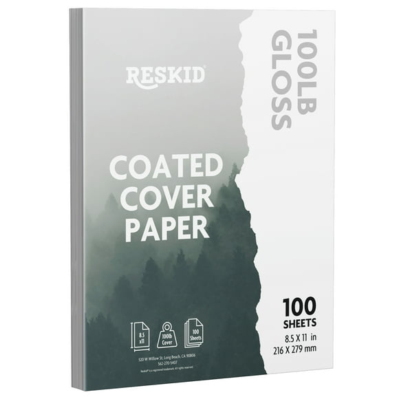 Gloss Text Paper