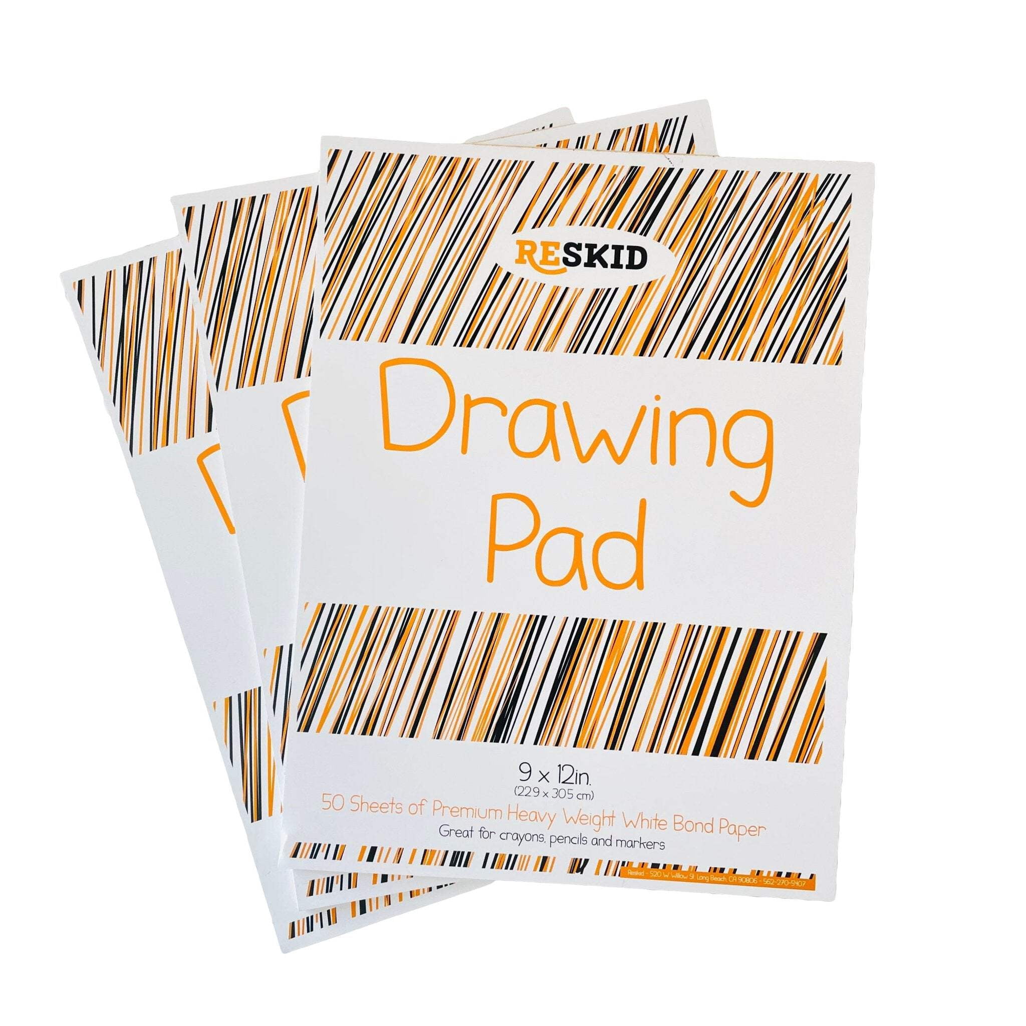 Drawing Paper Pad - 70lb Premium Text - 50 Sheets - Walmart.com