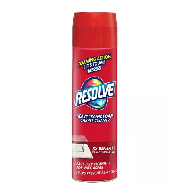 Resolve 22 oz. High Traffic Foam Carpet Cleaner - Walmart.com