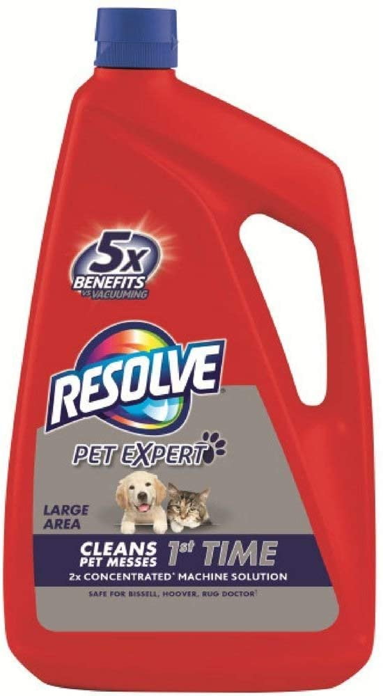 Resolve Carpet Steam Cleaner Solution, 48 oz - Walmart.com
