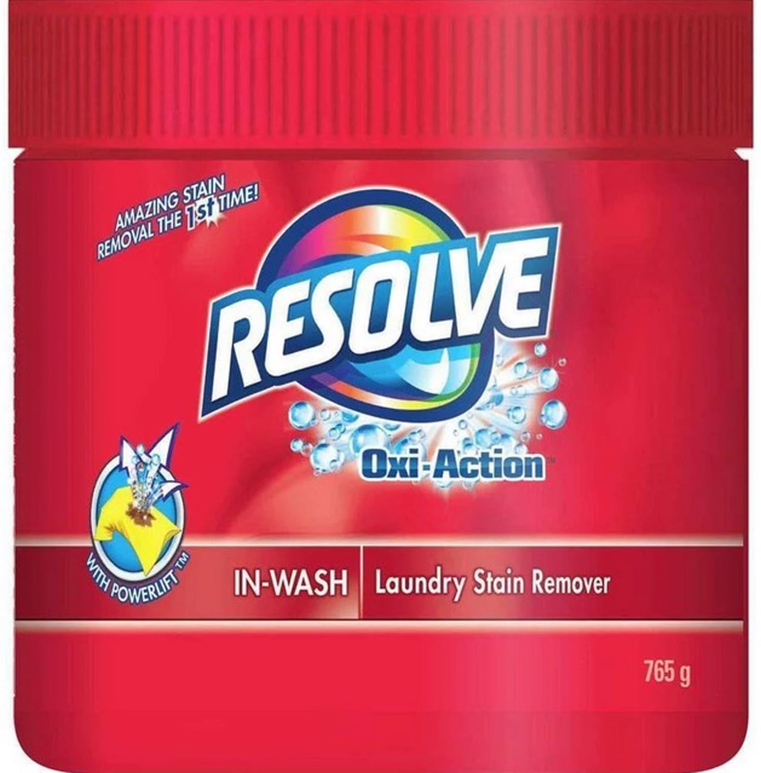 Resolve Laundry Stain Remover Oxi Action 765g - Walmart.com