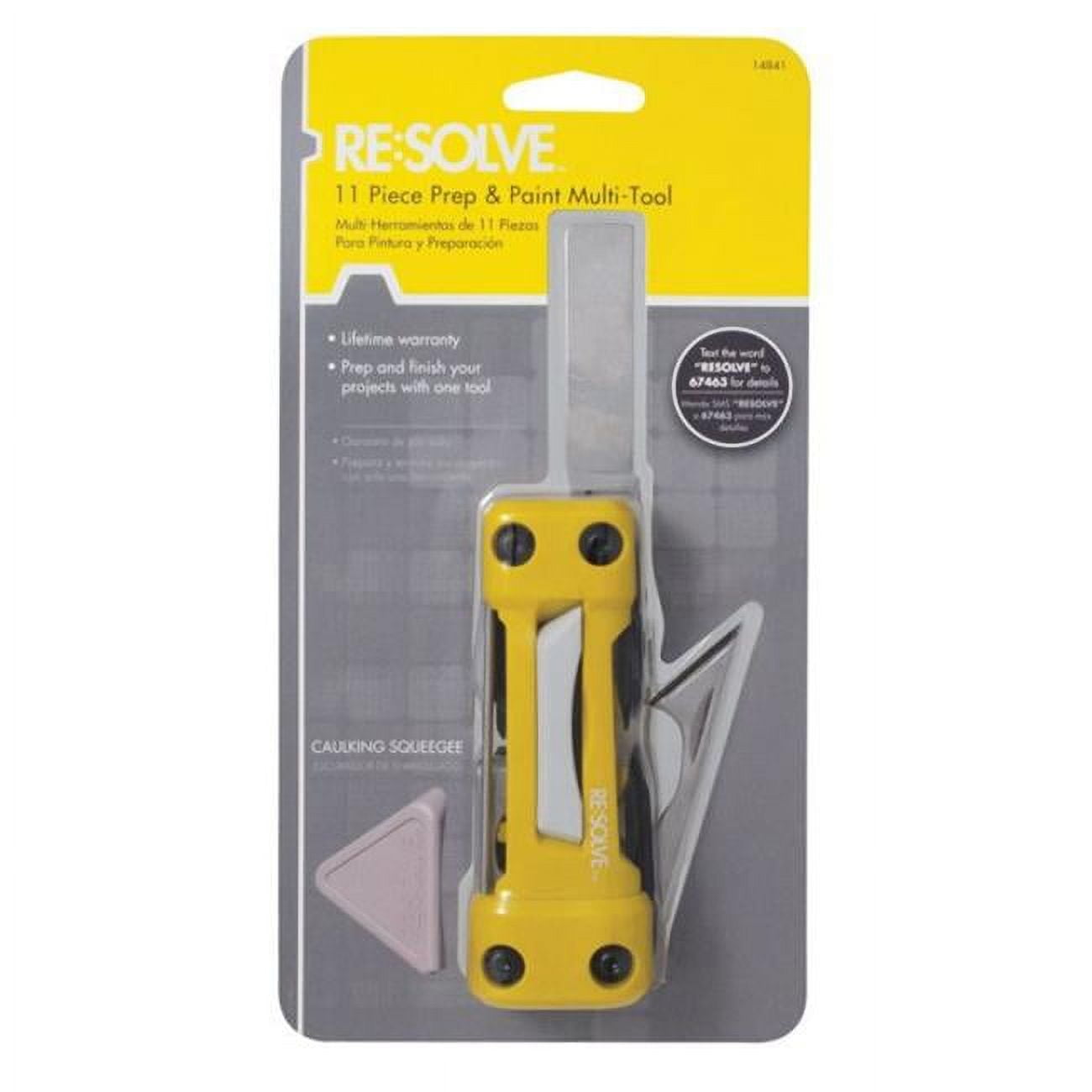 Resolve Multi-Tool 14841 Prep & Paint Multi Tool 11 Piece - Walmart.com