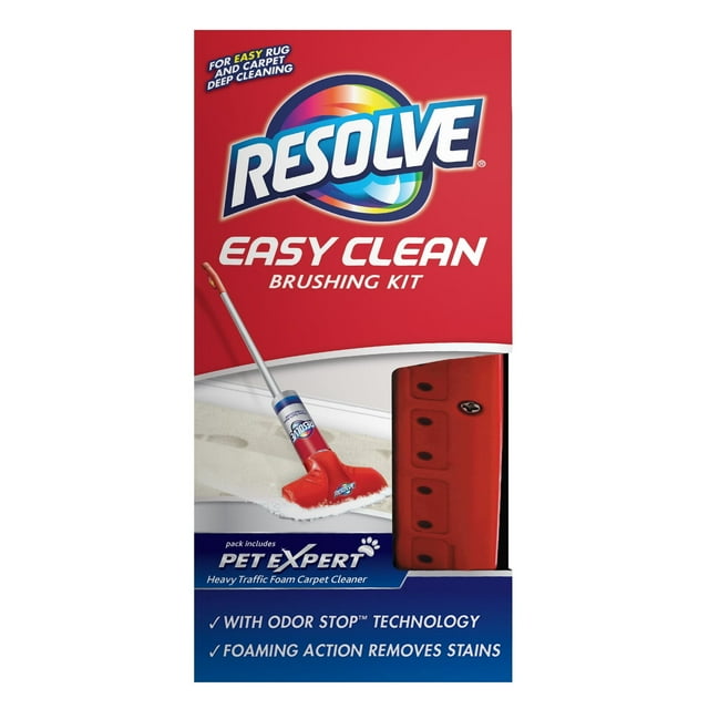 Resolve Pet Expert Easy Clean Carpet Cleaner Gadget + Foam Spray Refill ...