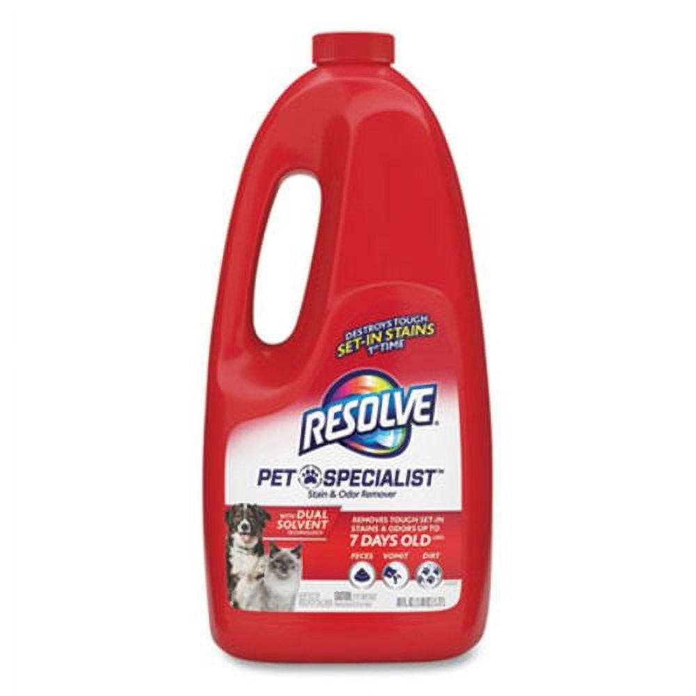 Resolve® Pet Specialist Stain - Odor Remover, 60-oz., Refill Btl, 4/CT ...