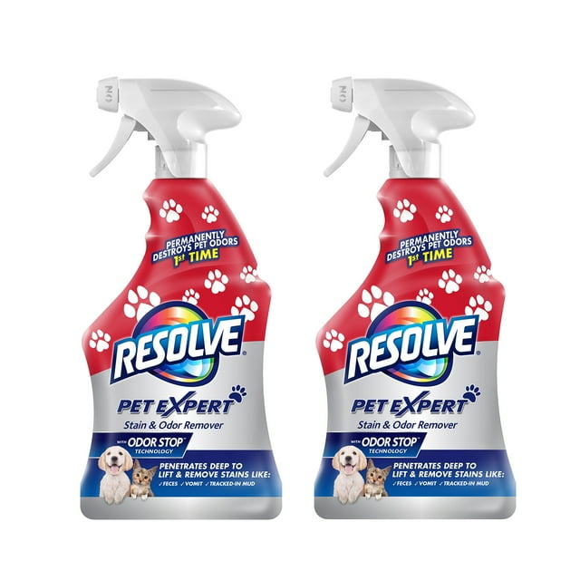 Resolve Expert Pet Stain & Odor Destroyer, Urine Solution Carpet ...