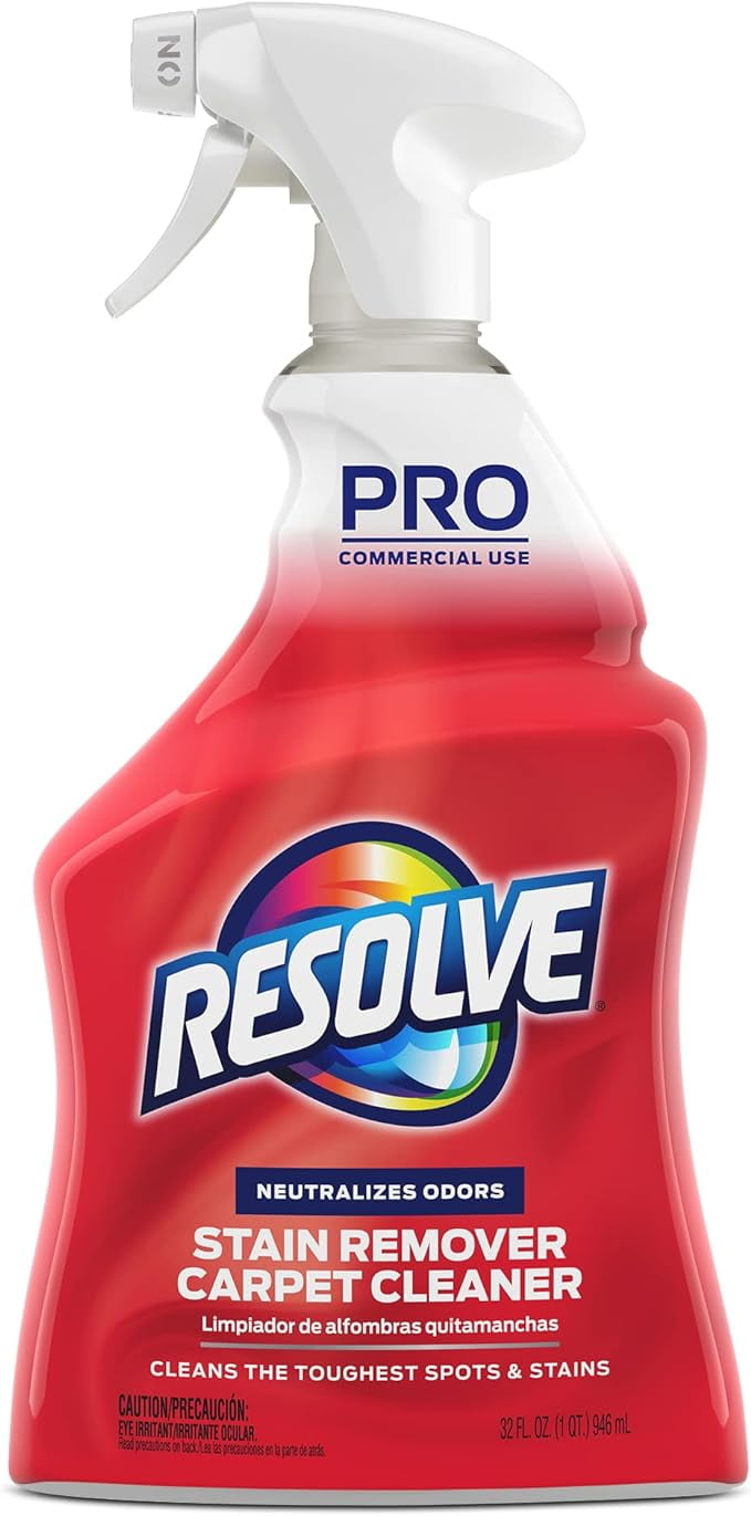 Resolve Professional Strength Spot and Stain Carpet Cleaner, Red, 32 Fl Oz (Pack of 1) - Walmart.com
