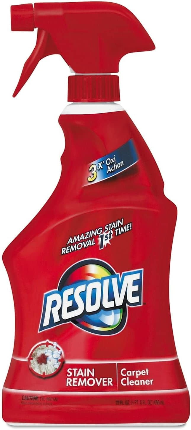 Resolve Triple Oxi Advanced Trigger Carpet Cleaner, 22oz Bottle ...