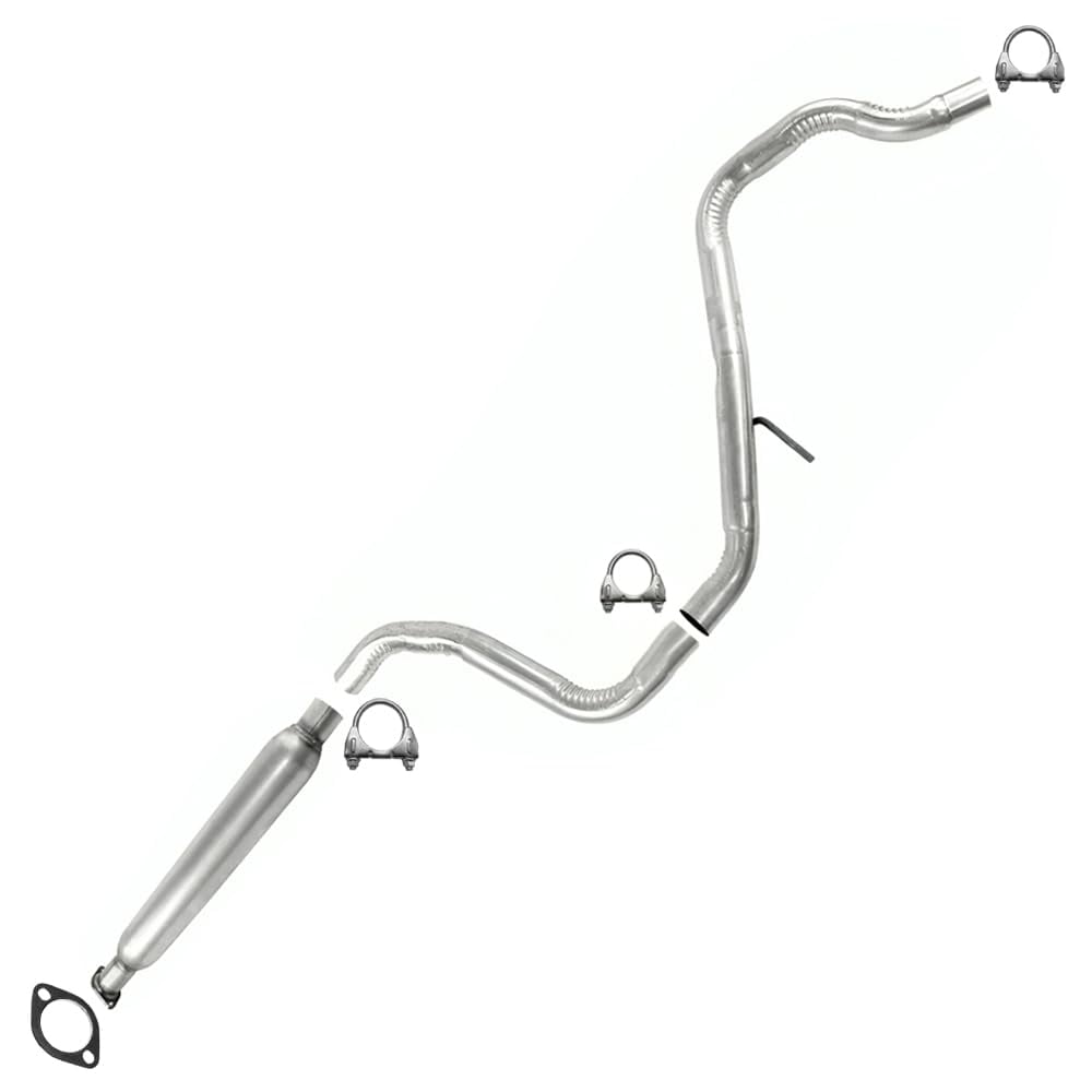 Resonator, Intermediate Pipe Exhaust Kit Compatible for Chevrolet ...