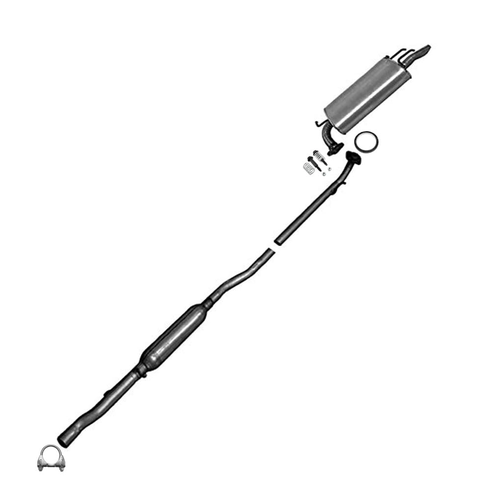 Resonator Muffler Exhaust System Kit Fits 1999-2001 Lexus ES300 3.0L ...