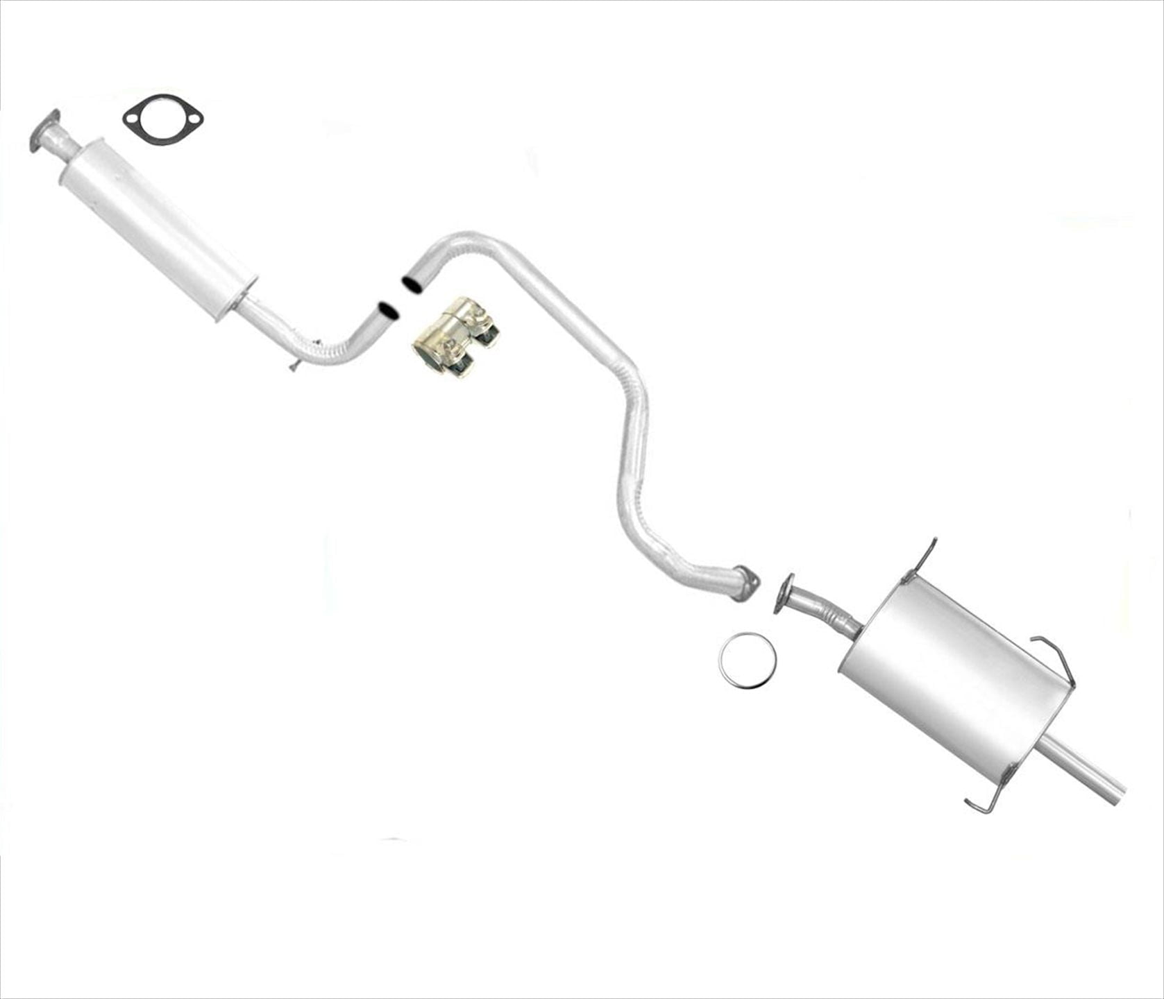 Resonator & Muffler Fits 97-98 Nissan Maxima / 97-99 I30 FEDERAL ...