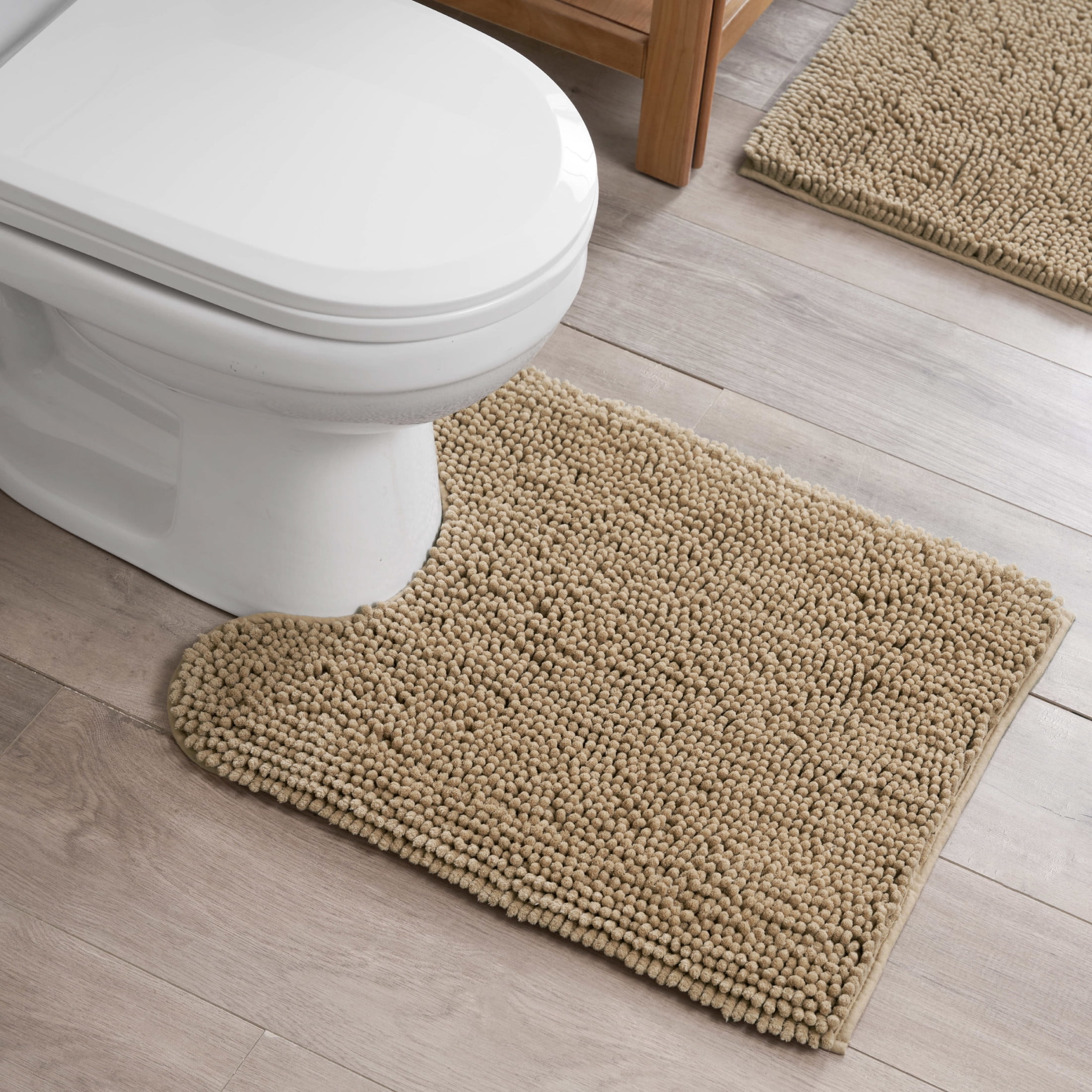 Resort Collection Chenille Plush Loop Bath Mats - Walmart.com