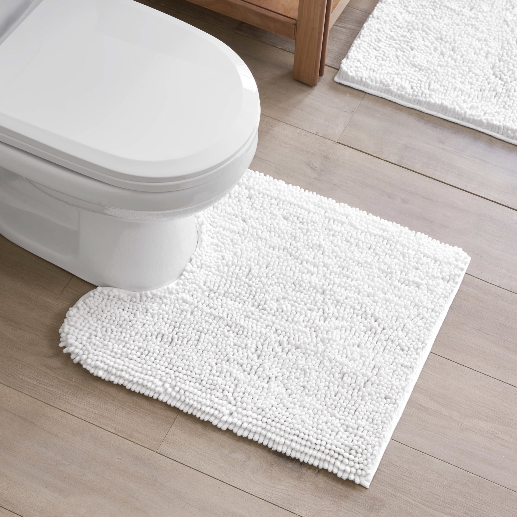 Resort Collection Chenille Plush Loop Bath Mats - Walmart.com