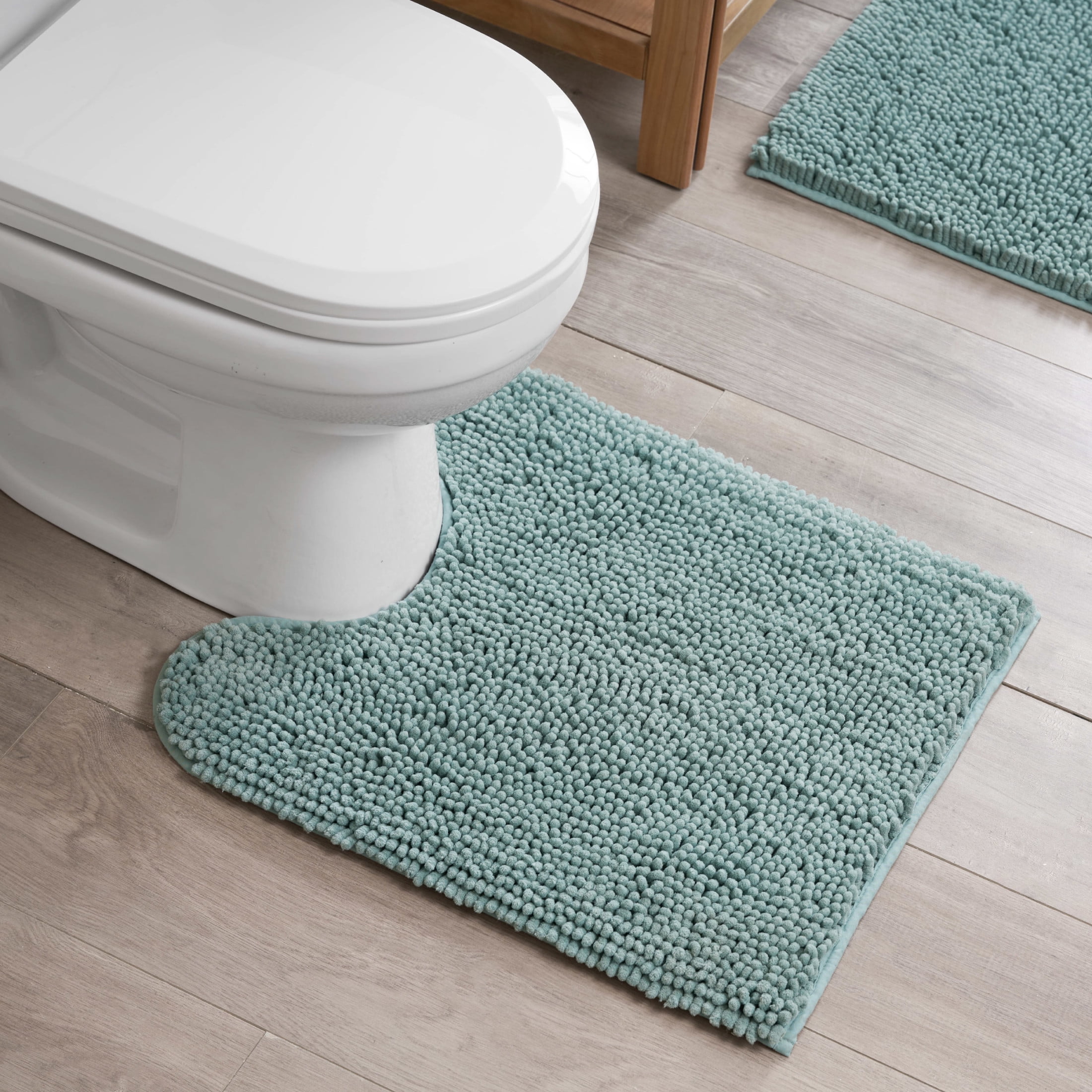 Resort Collection Chenille Plush Loop Bath Mats - Walmart.com