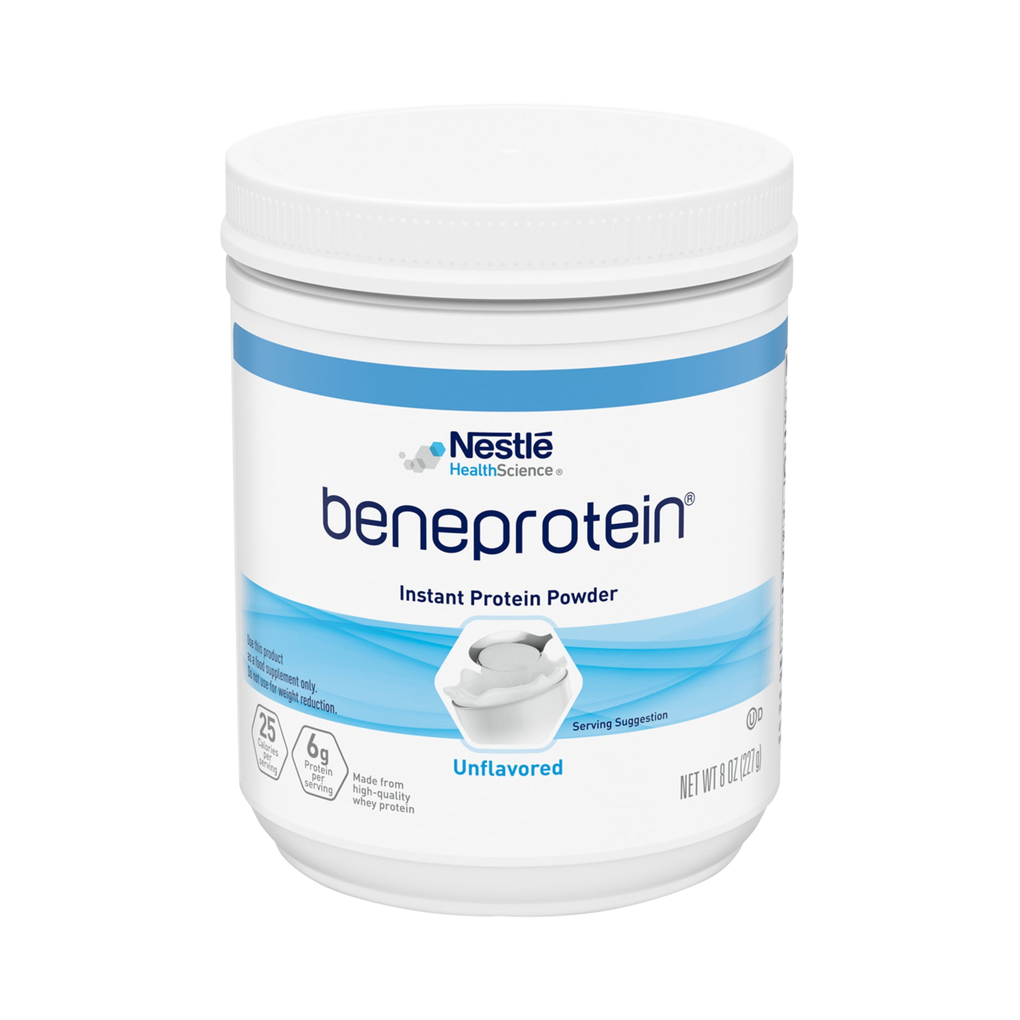 Resource Beneprotein High-Quality Whey Protein Powder Supplement, 8 Oz ...