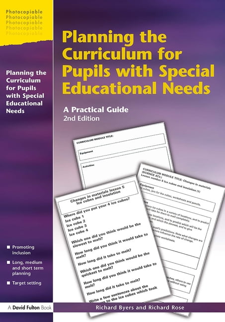 Resource Materials for Teachers Planning the Curriculum for Pupils with ...