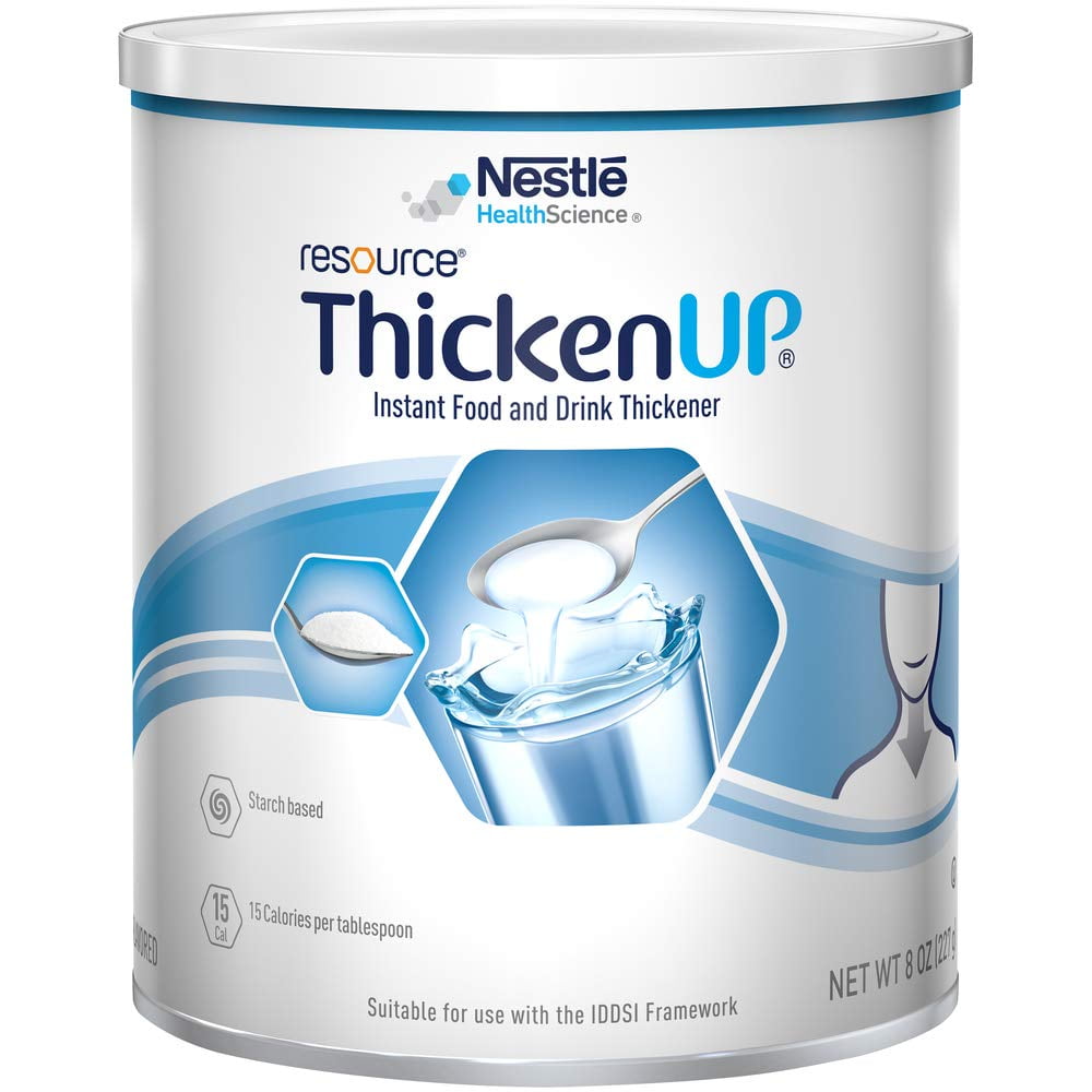 Resource ThickenUp, Instant Food and Drink Thickener, 8-Ounce Canisters ...