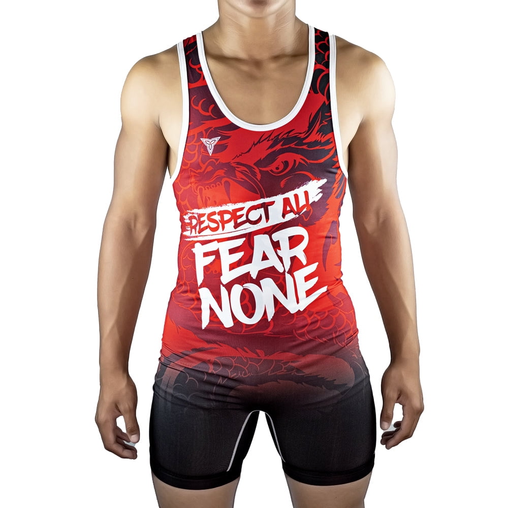 Respect All Fear None Reversible Singlet 1 - Walmart.com