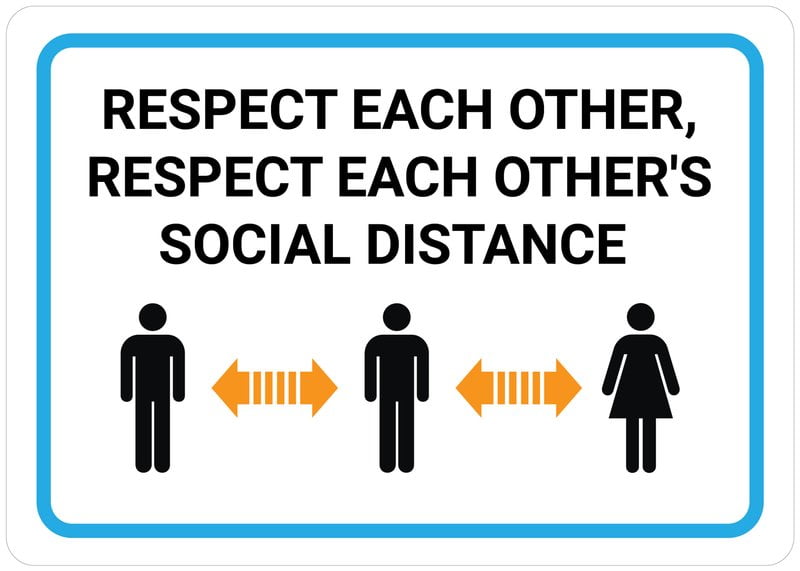 Respect Each Other Respect Each Others Social Distance Funny Vintage ...