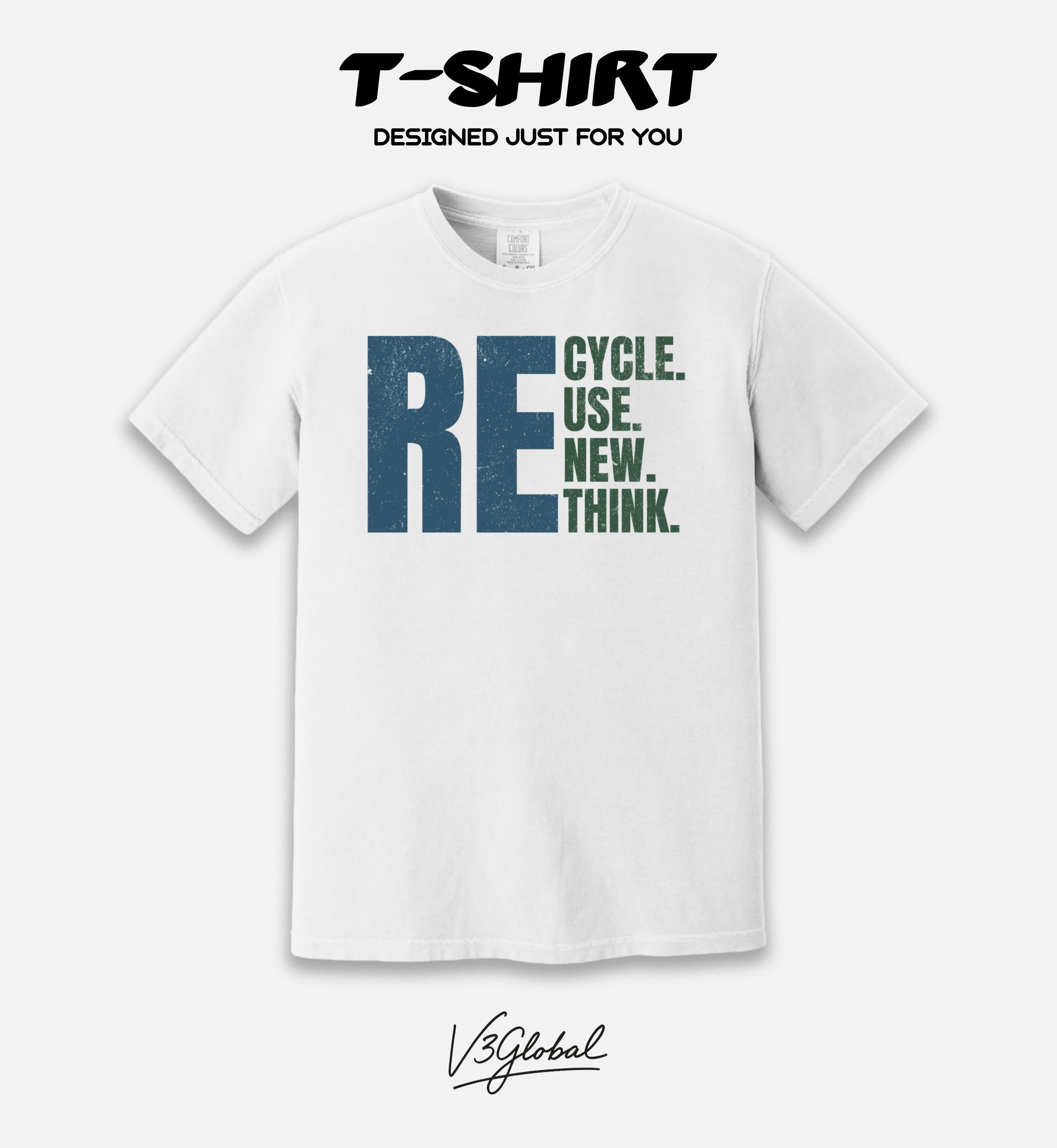 Respect Earth Reuse Recycle Environmental Awareness Message Comfort ...