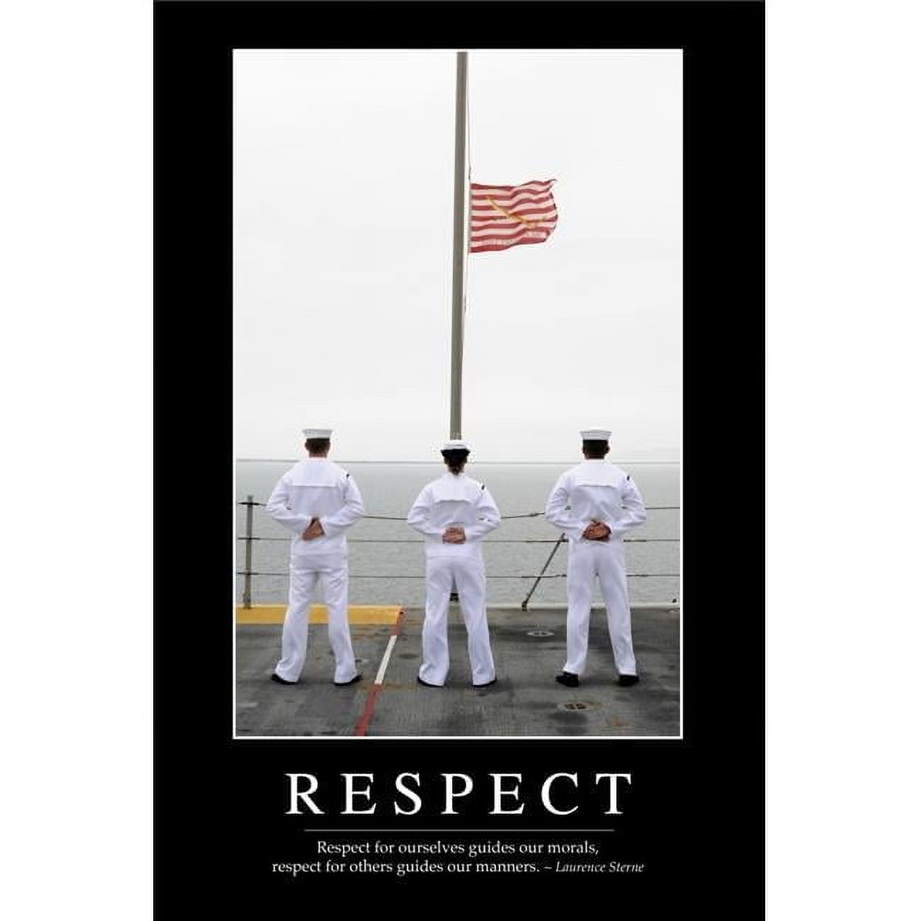 Respect - Inspirational Quote & Motivational Poster It Reads - Respect ...