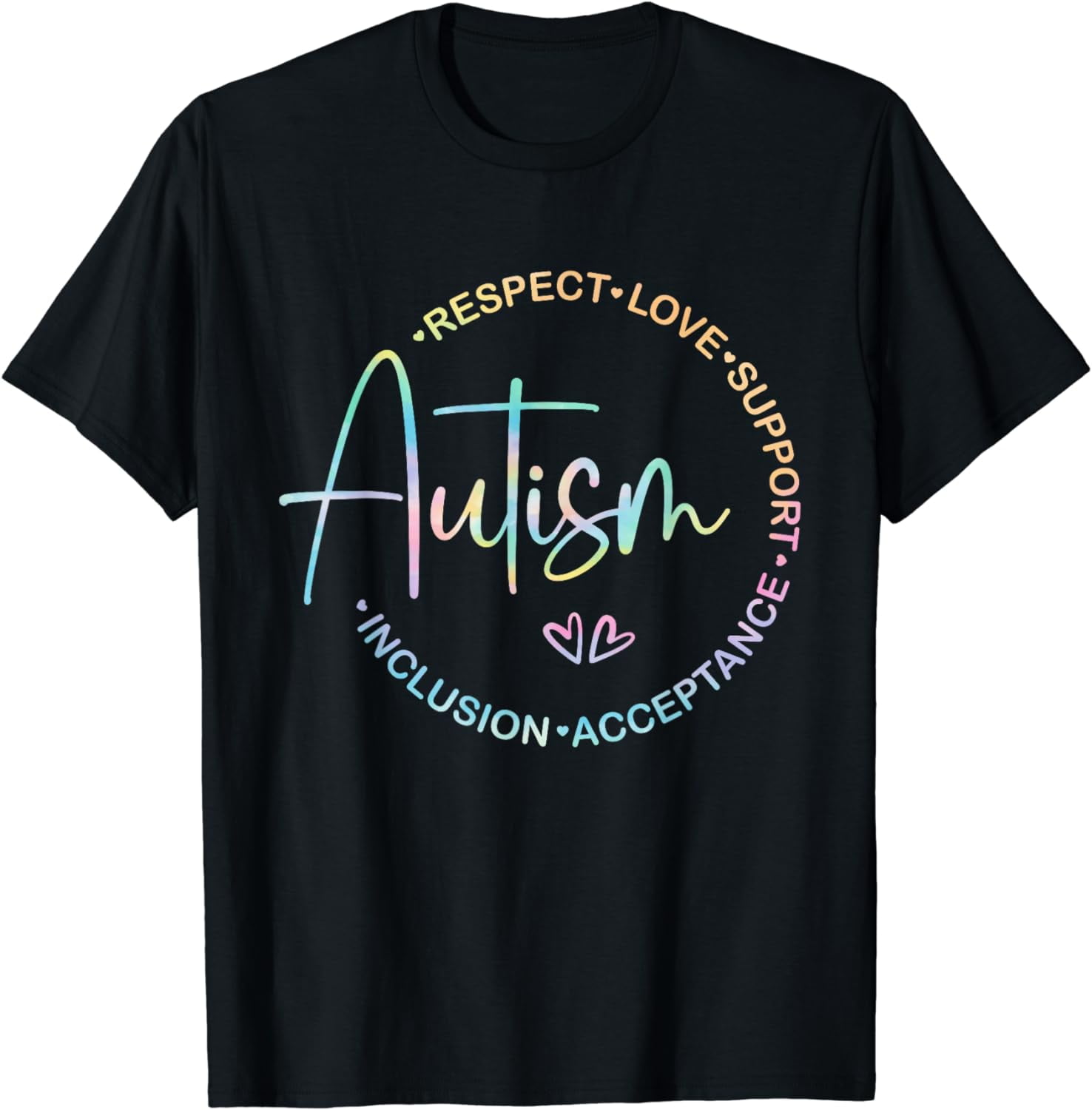 Respect Love Support Autism Awareness Month Women Men T-Shirt - Walmart.com