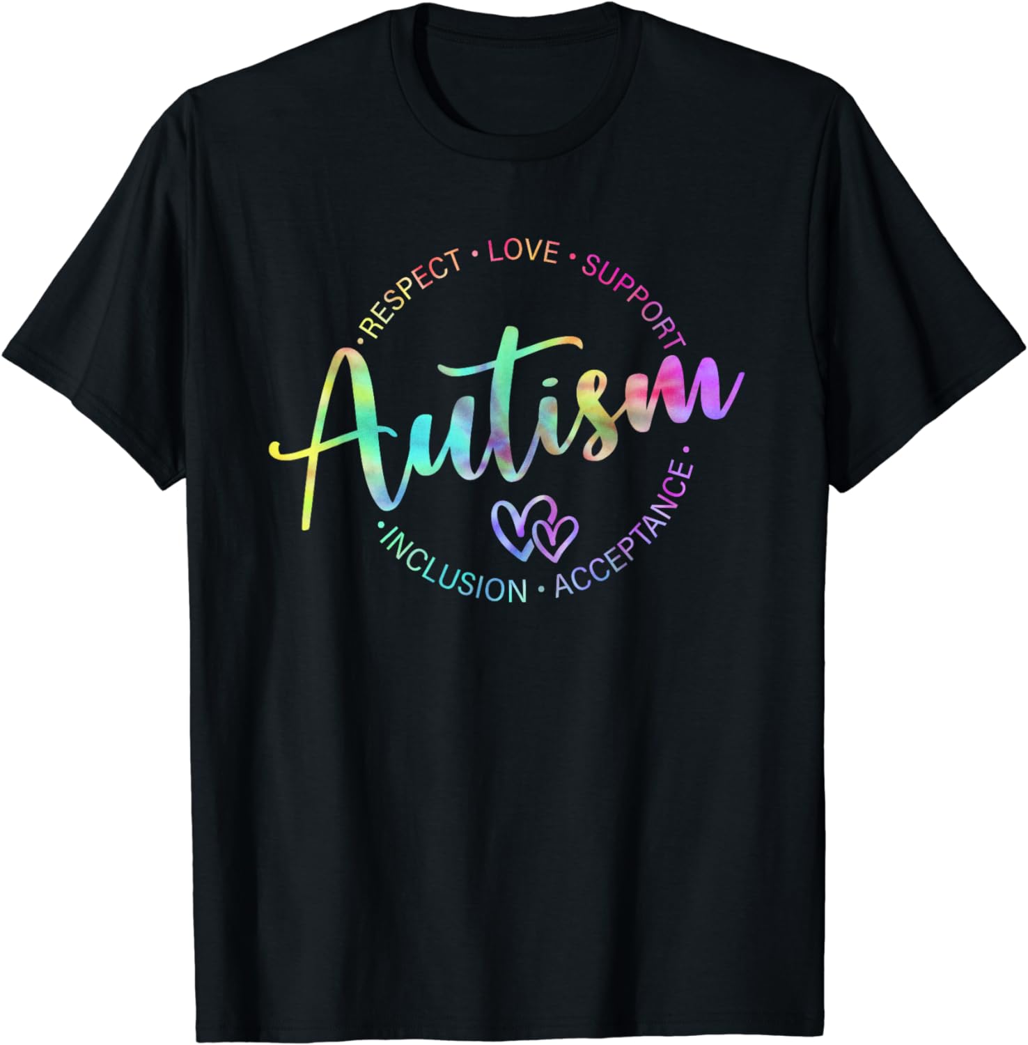 Respect Love Support Autism Awareness Month Women Men T-Shirt - Walmart.com