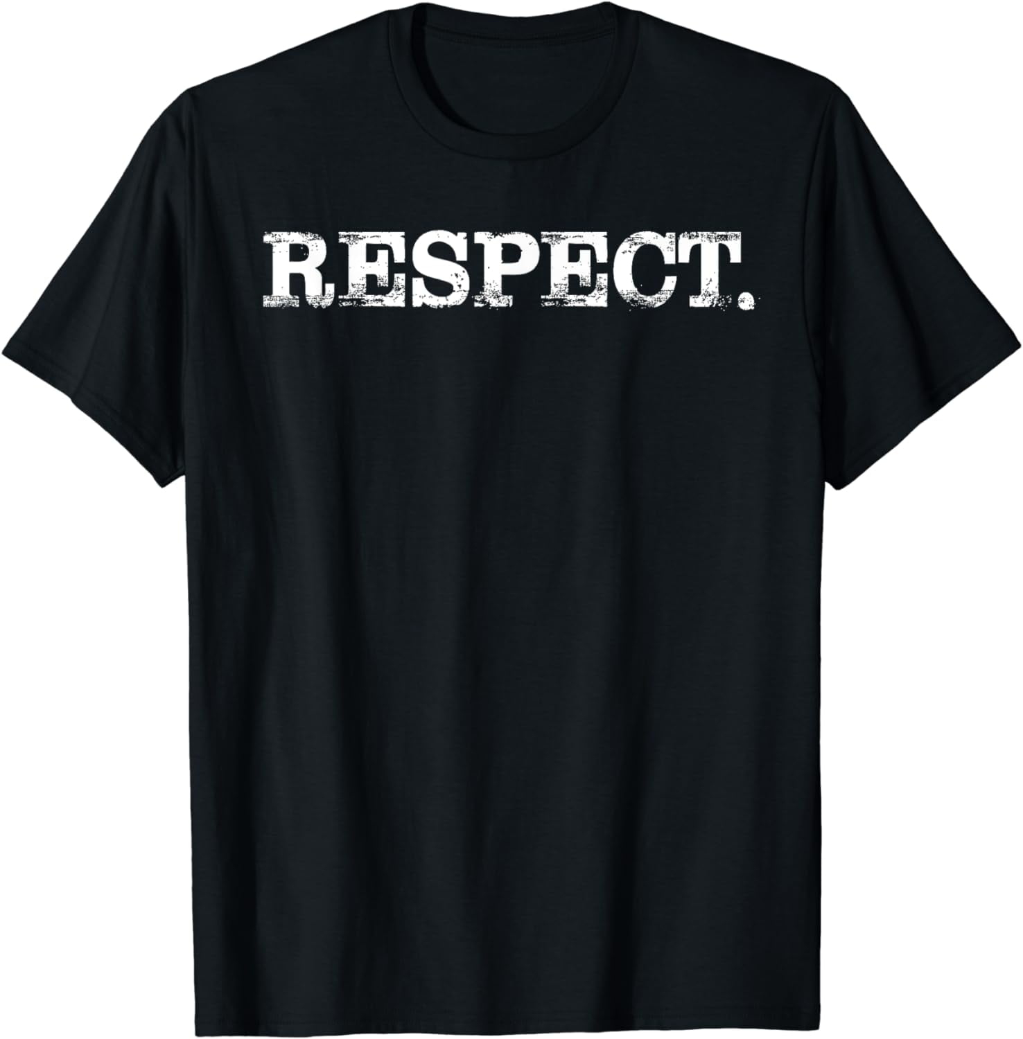 Respect Slogan/ Typo T-Shirt - Walmart.com