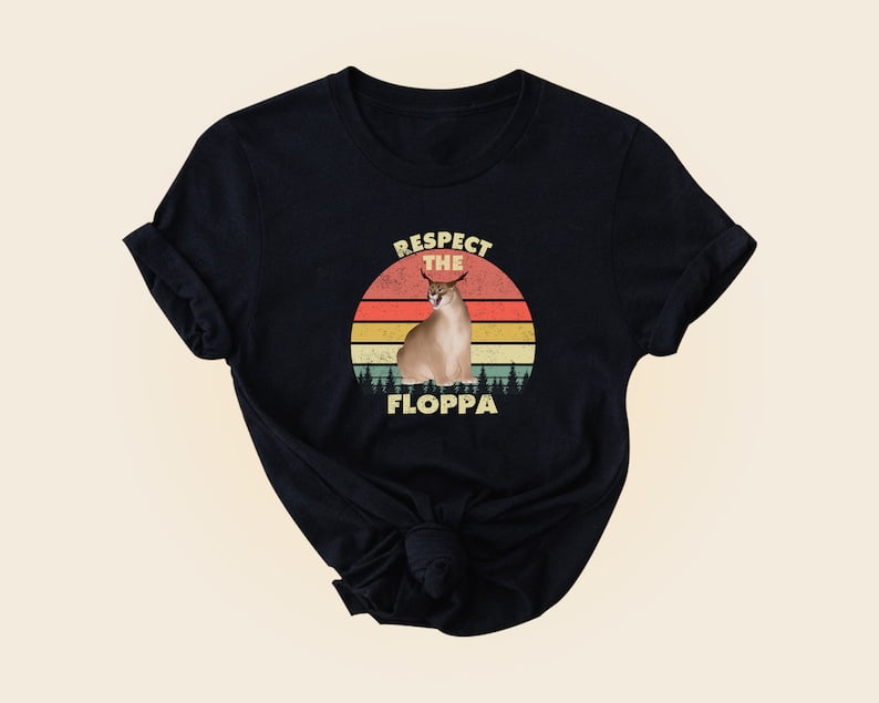 Respect The Floppa, Funny Caracal Cat Meme, Big Floppa, Floppa Lover ...