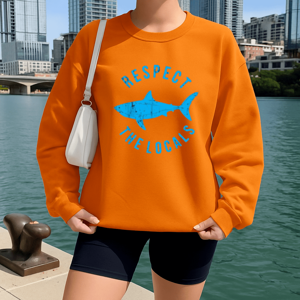 Respect The Locals Shark Ocean Wildlife Conservation Marine Life ...