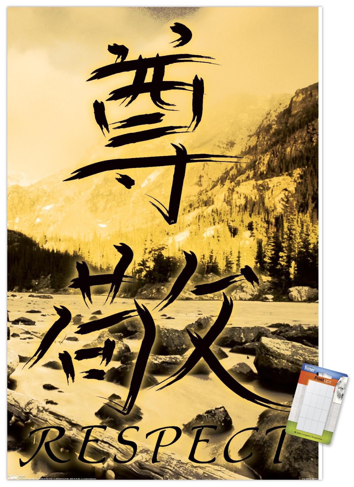 Respect Wall Poster, 14.725" x 22.375" - Walmart.com