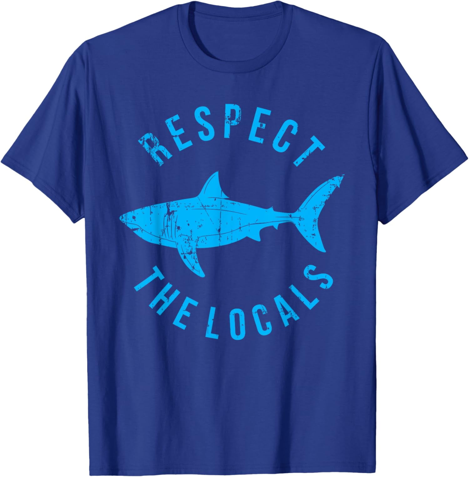 Respect the Locals Shark Design for Ocean Lovers Marine Life Advocates ...