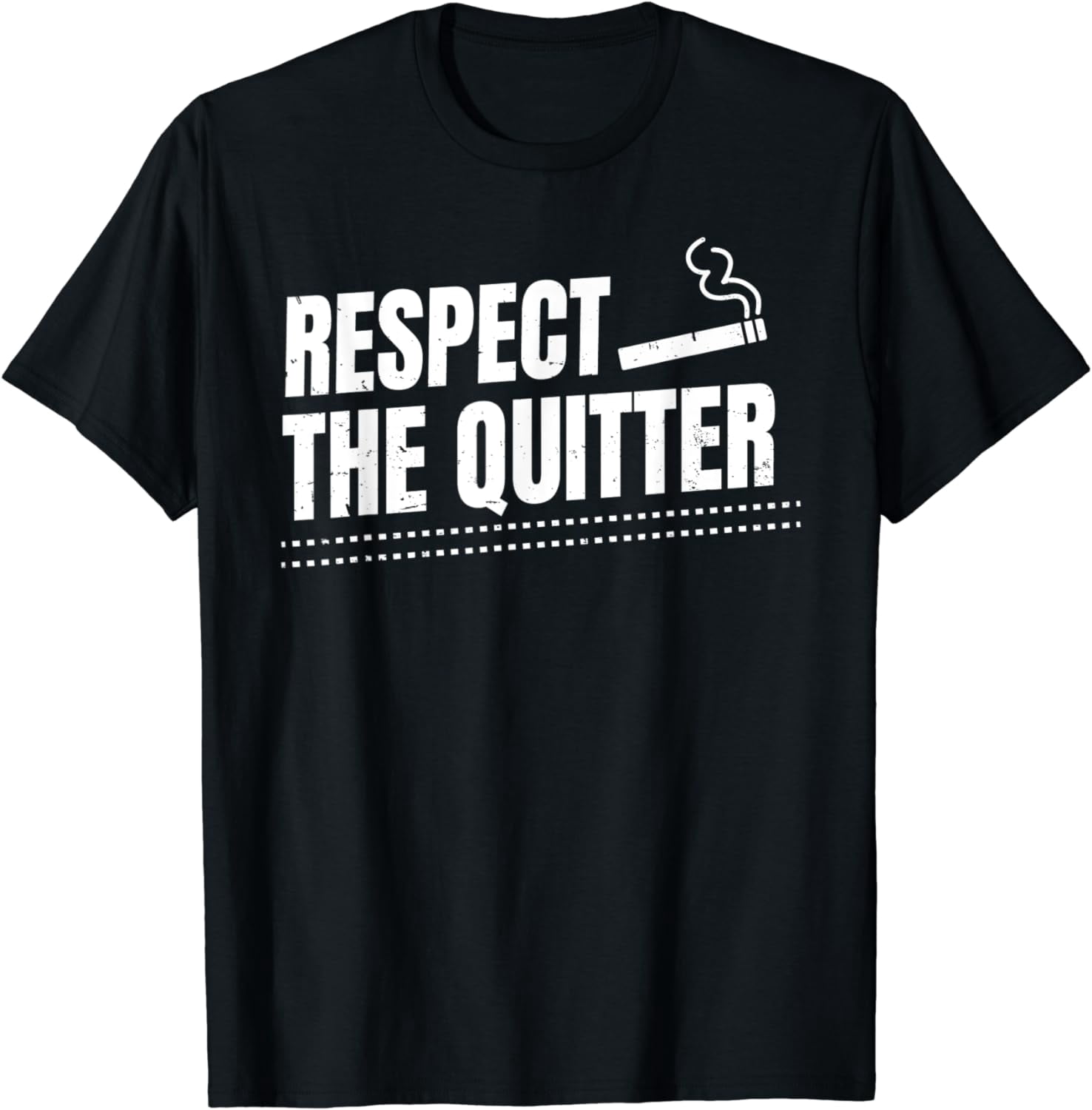 Respect the Quitter Design for a Smoking Quitter T-Shirt - Walmart.com