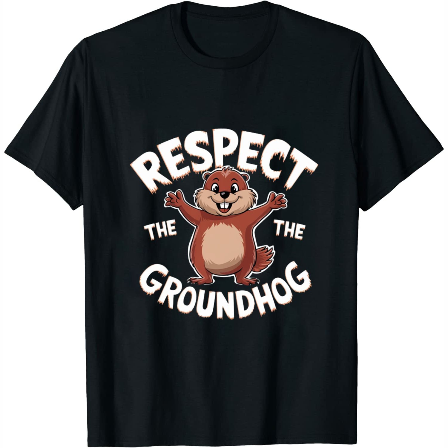 Respect the groundhog Frog Enthusiast Gifts Boooks Ghost Groovy Book ...