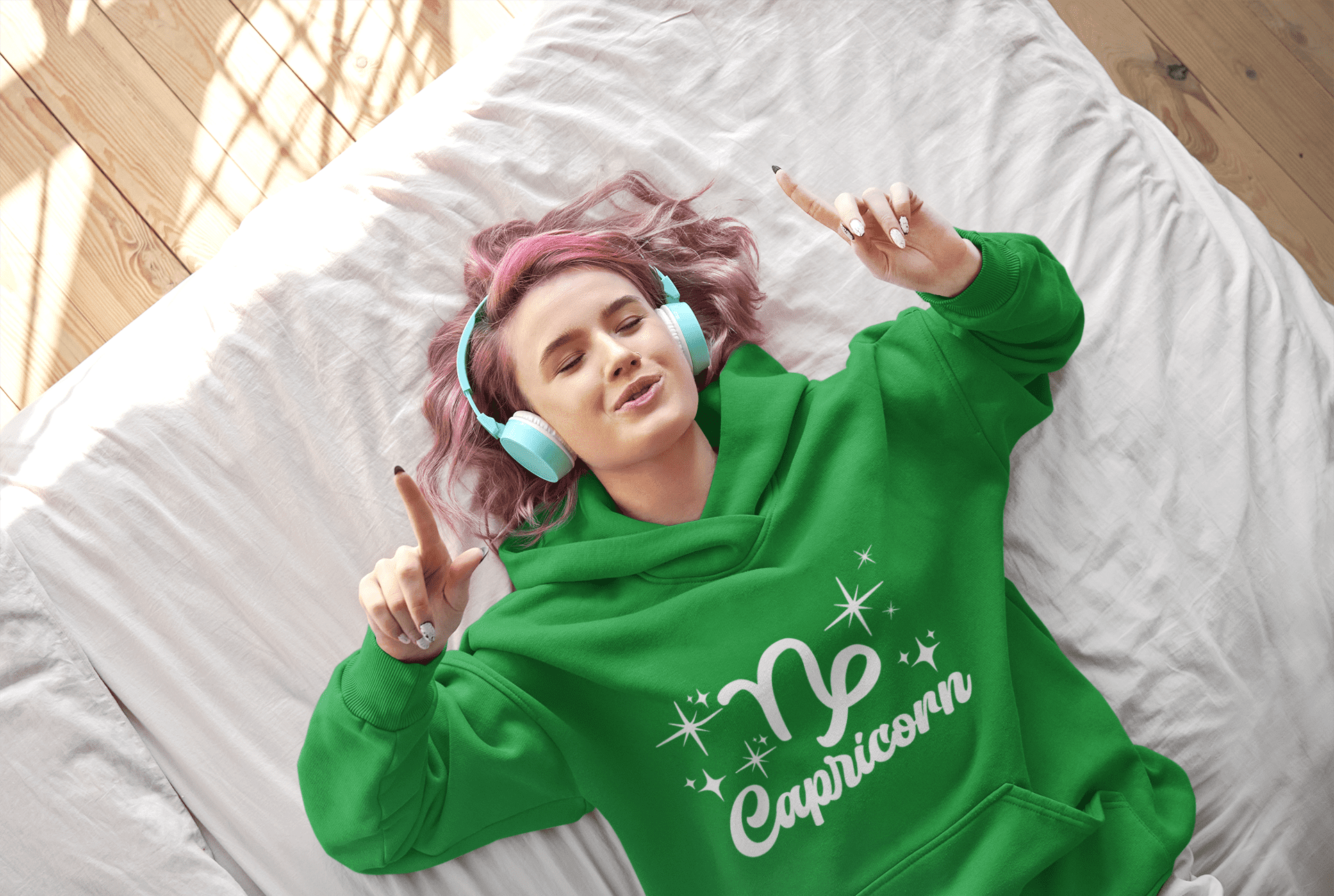 RespectWear Capricorn Astrological Zodiac Sign Unisex Hooded Sweatshirt ...