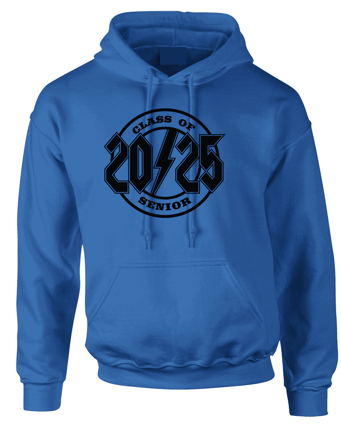 RespectWear Rock Band: Class of 2025, Men's Hooded Pullover, 3X, Royal ...