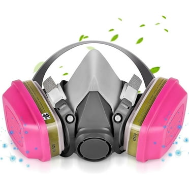 NOBRAND Full Face Gas Mask, Silicone Anti-Fog Respirator with Charcoal ...