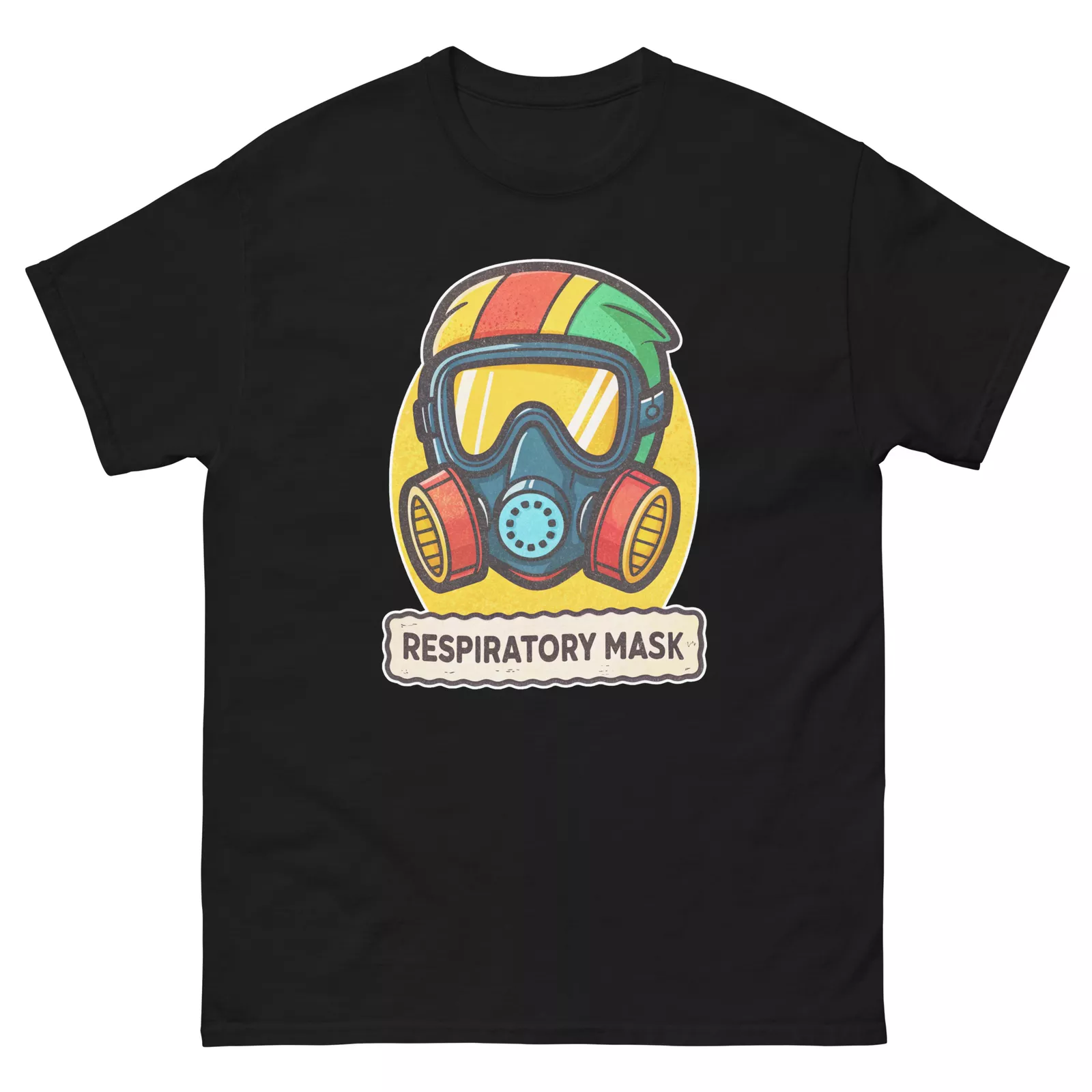 Respiratory Mask Hospital Health Medical Safety T-Shirt - Walmart.com