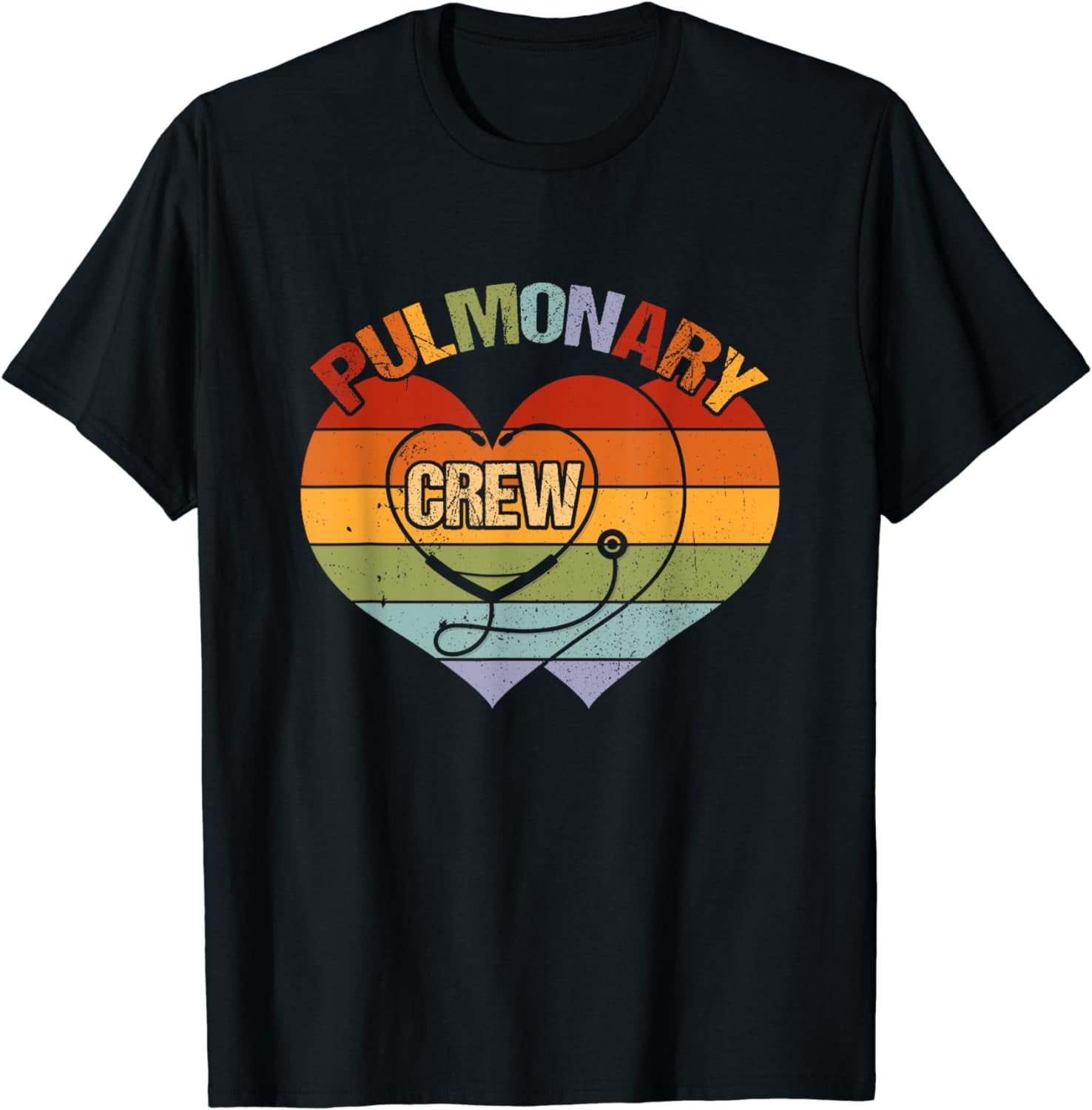 Respiratory Therapy Lung Doctor Pulmonary Crew Asthma Nurse T-Shirt ...