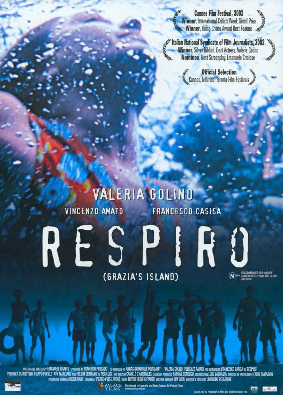 Respiro - movie POSTER (Style B) (11" x 17") (1992) - Walmart.com