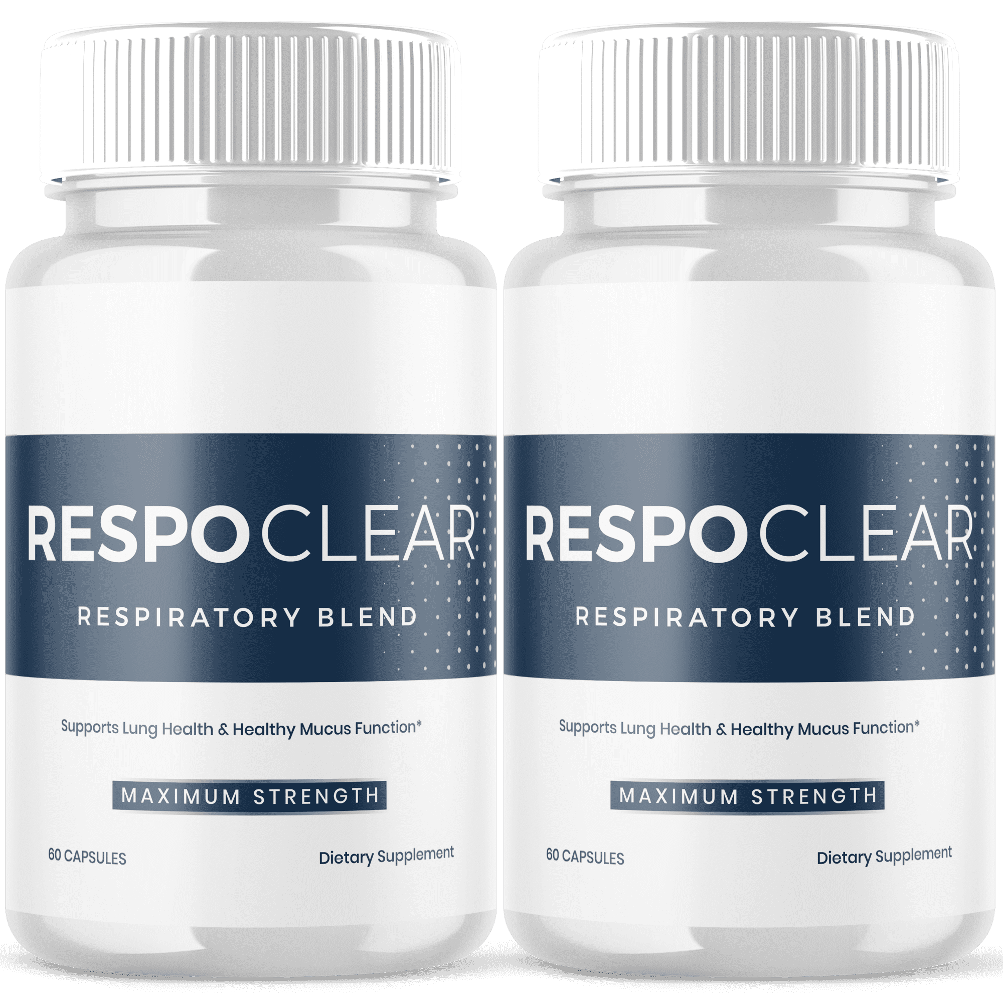 RespoClear Advanced Formula Pills Supporting Lung Health and Respiration Respo Clear 120 ...