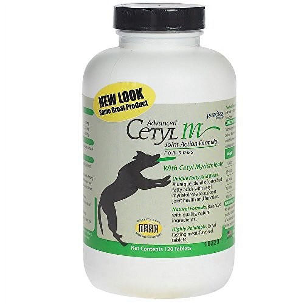 Response Cetyl M Joint Action Formula for Dogs, 120 Count - Walmart.com