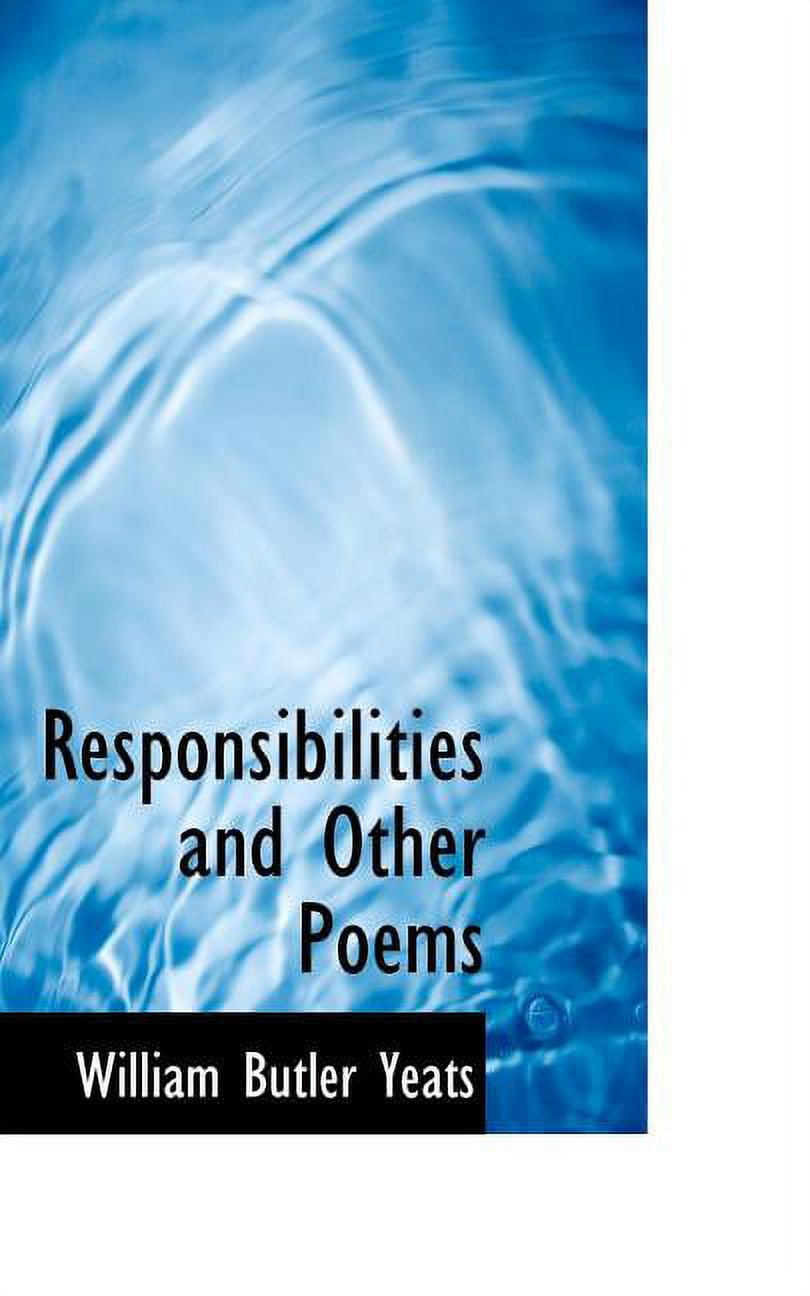 Responsibilities and Other Poems (Paperback) - Walmart Business Supplies