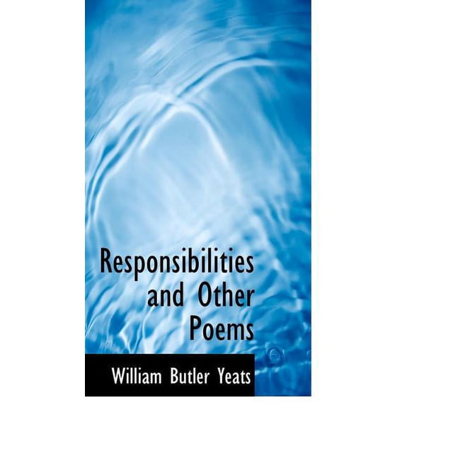 Responsibilities and Other Poems (Paperback) - Walmart Business Supplies