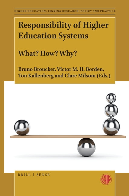 Responsibility of Higher Education Systems : What? How? Why? - Walmart.com