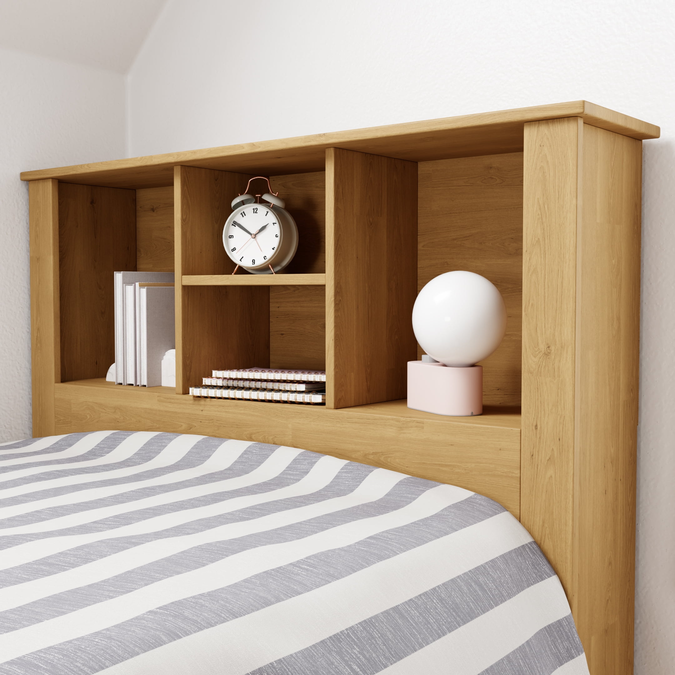 Rest Haven 4 Section Storage Headboard - Functional - Walmart.com