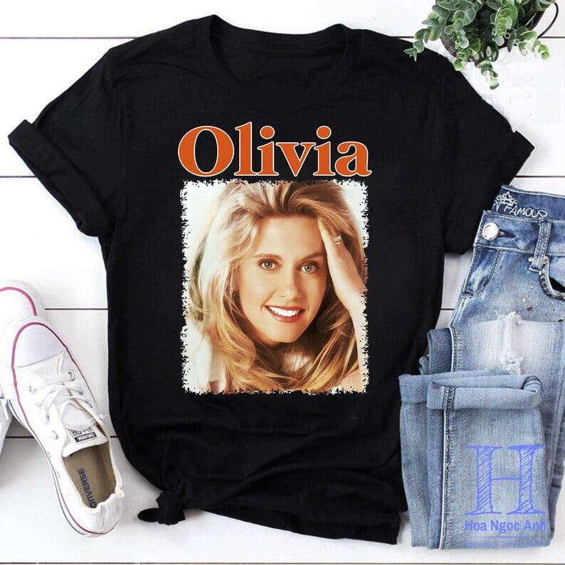 Rest In Peace Olivia Newton-John Unisex Vintage T-Shirt, Olivia Newton ...