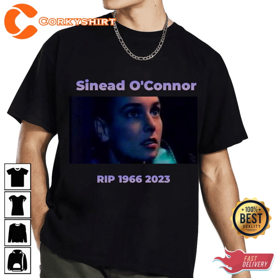 Rest In Peace Sinead O Connor 90s Music Tshirt - Walmart.com