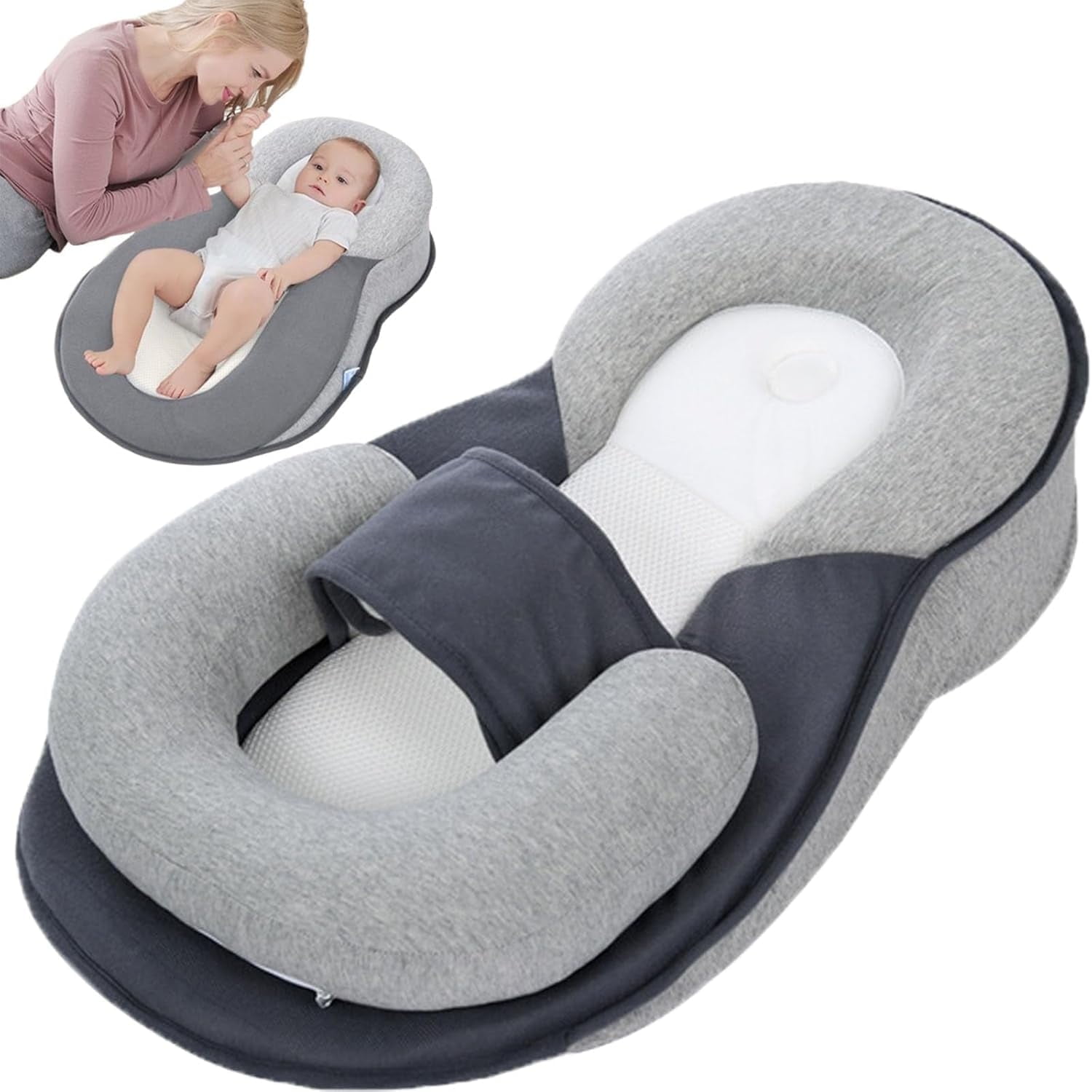 Rest Nest Babe Bed Acid Reflux with Strap, Keesley Rest Nest Babe Bed ...