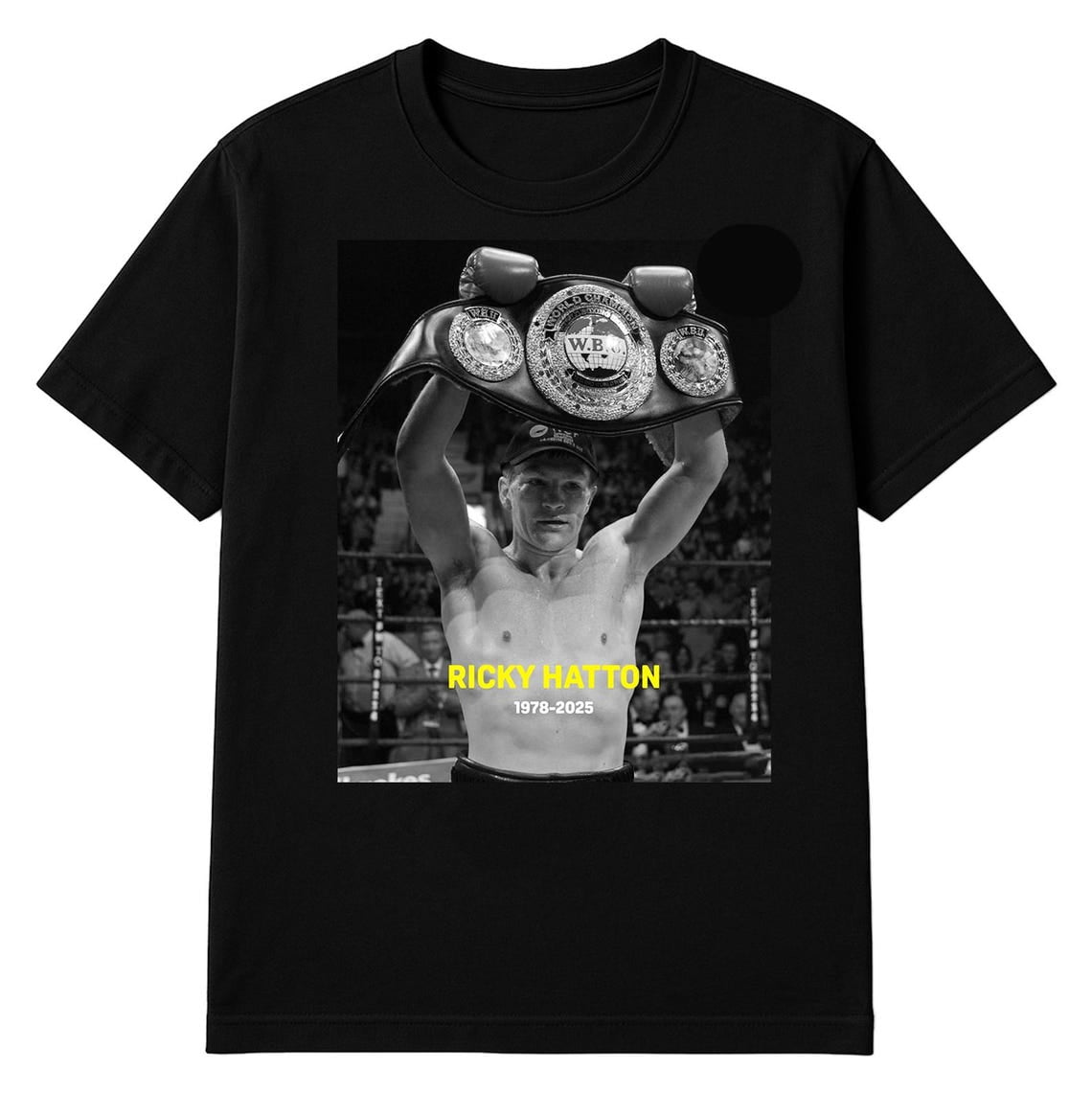 Rest In Peace Ricky Hatton T-Shirt, Ricky The Hitman, Memorial 1978 ...